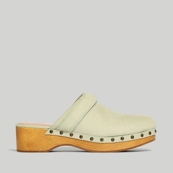 Madewell | Shoes | Madewell The Cecily Clog In Nubuck Leather Slip On ...